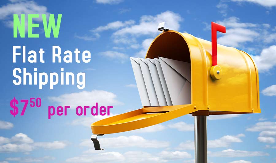 New Flat Rate Shipping