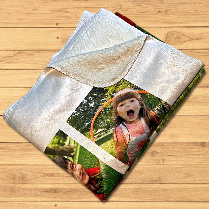 Photo Personalized Sherpa Blankets | Custom Collage Sherpas | London Drugs